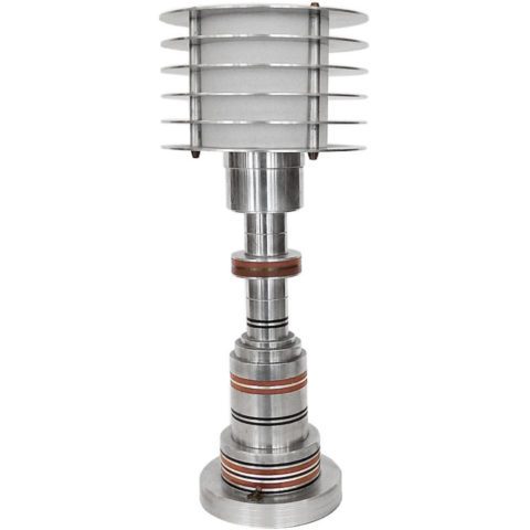 Original Pattyn Products Machine Age Aluminum Lamp | TFTM Melrose