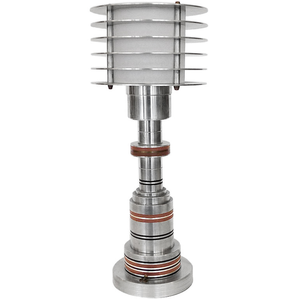 Original Pattyn Products Machine Age Aluminum Lamp | TFTM Melrose