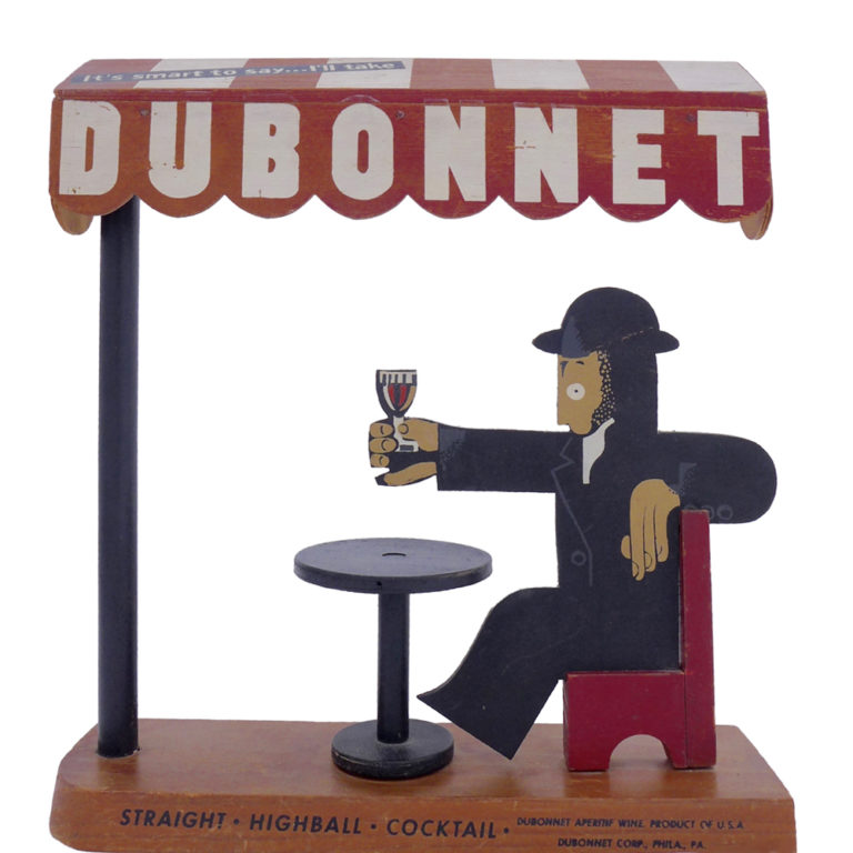 Wood Dubonnet Display by AM Cassandre 1932 | TFTM Melrose