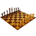 1930's Hand Lathed Machine Age Chess Set | TFTM Melrose