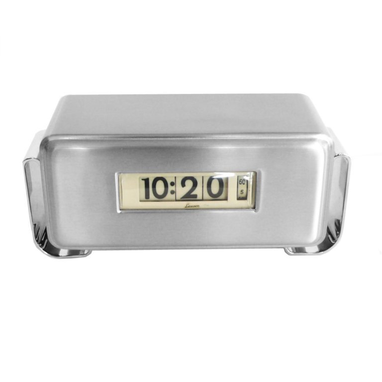 Architectural Streamline Moderne Lawson Clock || TFTM Melrose