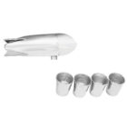 Zeppelin Shot Glass Container with Original Shot Glasses || TFTM