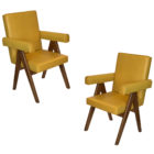 Pair of Radio City Music Hall Club Chairs Donald Deskey | TFTM Melrose