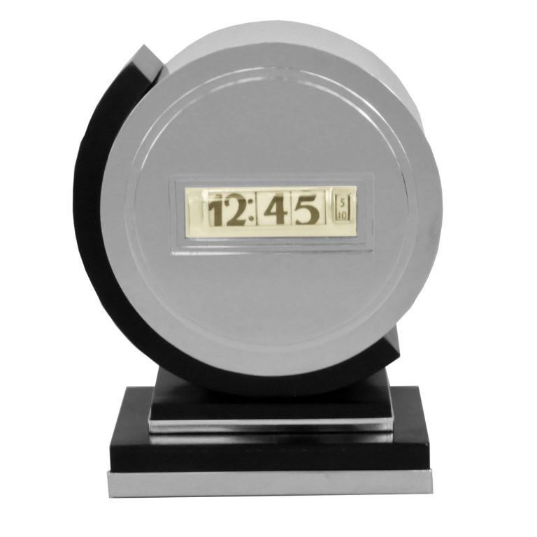 Early Lawson Streamline Art Deco Clock || TFTM Melrose