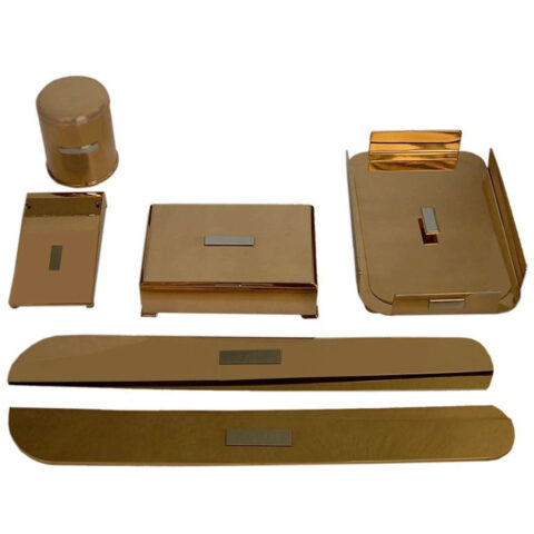 Moderne Desk Accessories by Silvercrest Bronze | TFTM Melrose
